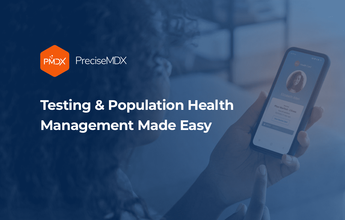Diagnostic Testing & Population Health Management | PreciseMDX