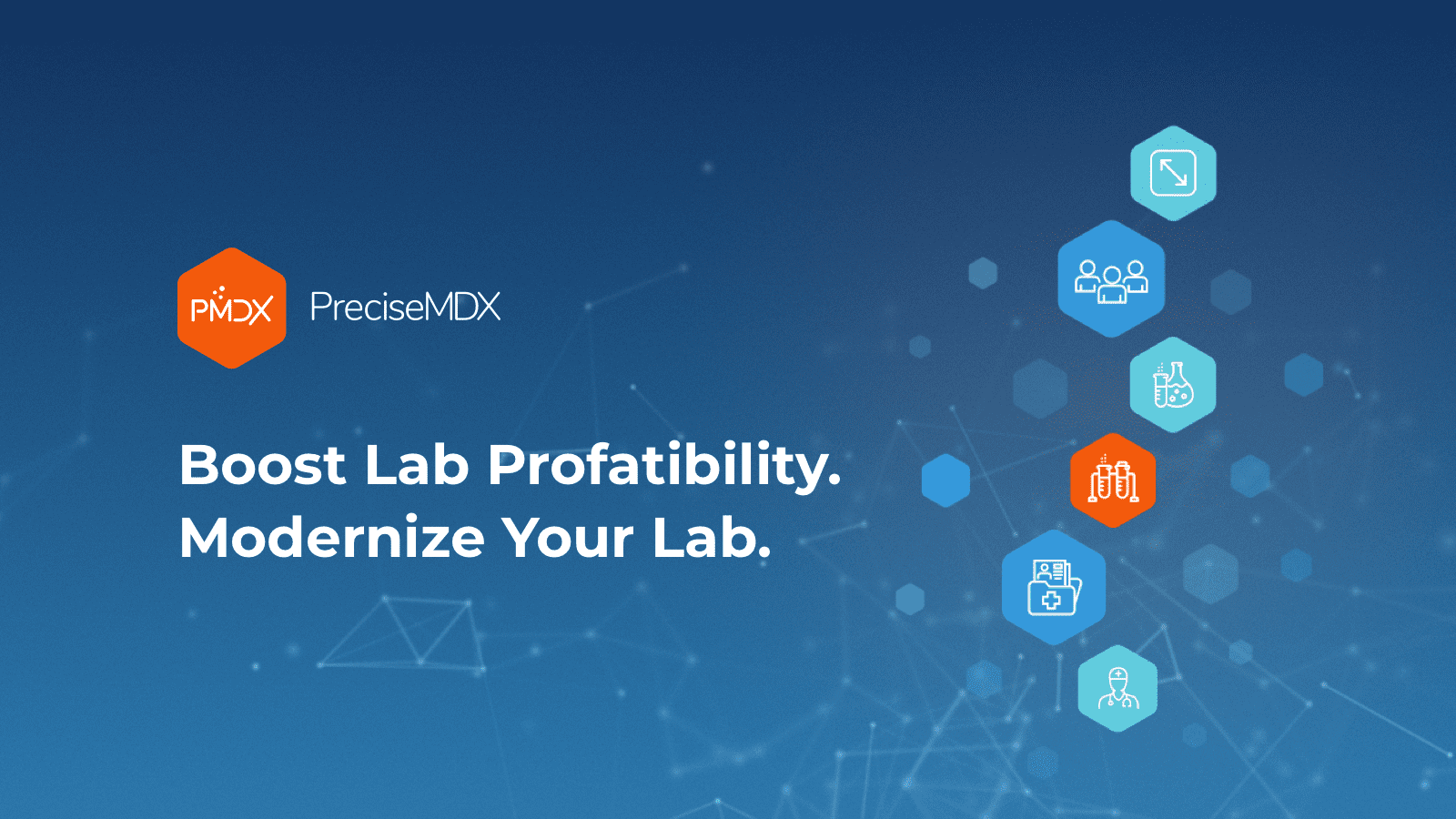 The intelligent way to optimize your lab business management | PreciseMDX
